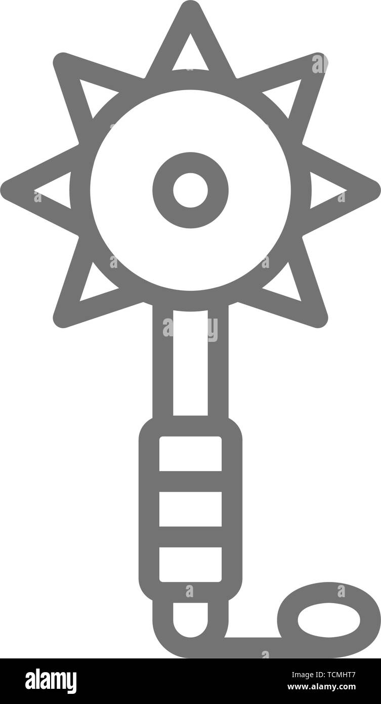 Mace, symbol of ukrainian national power, traditional ethnic weapons ...