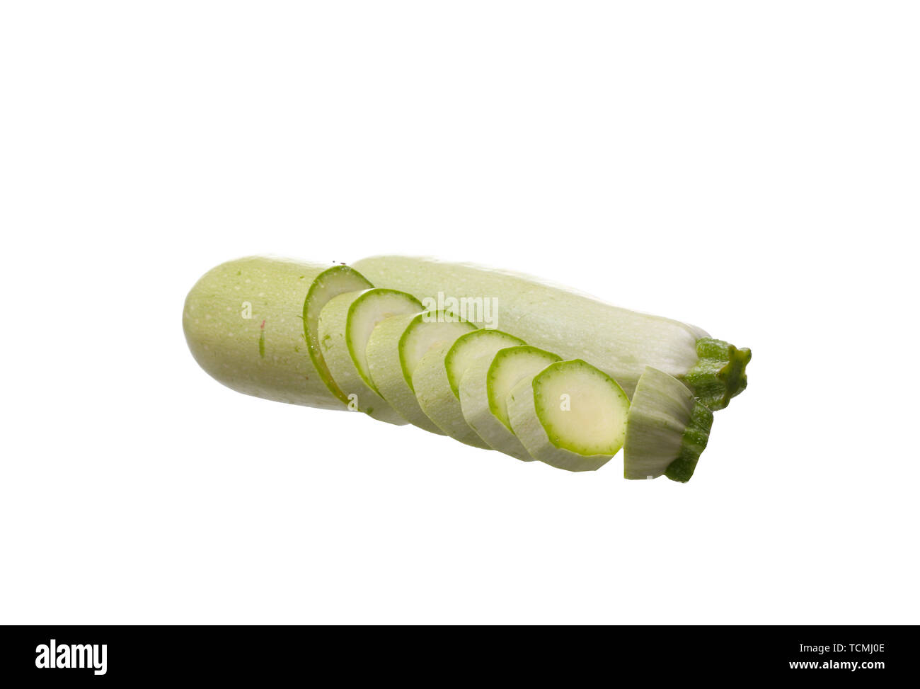 Fresh vegetable marrow. Isolated on white Stock Photo - Alamy