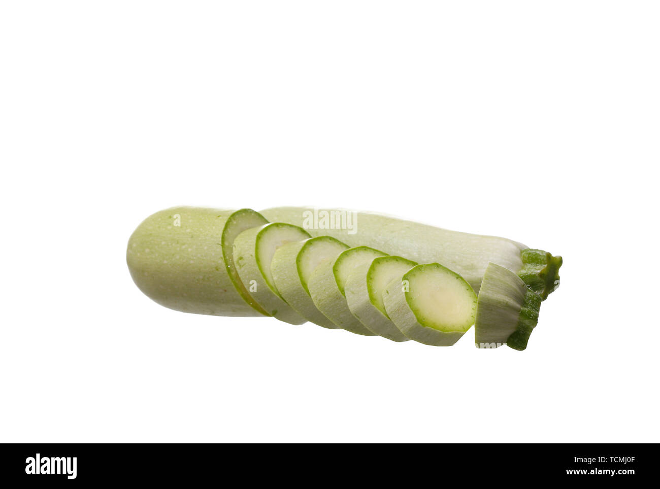 Fresh vegetable marrow. Isolated on white Stock Photo - Alamy