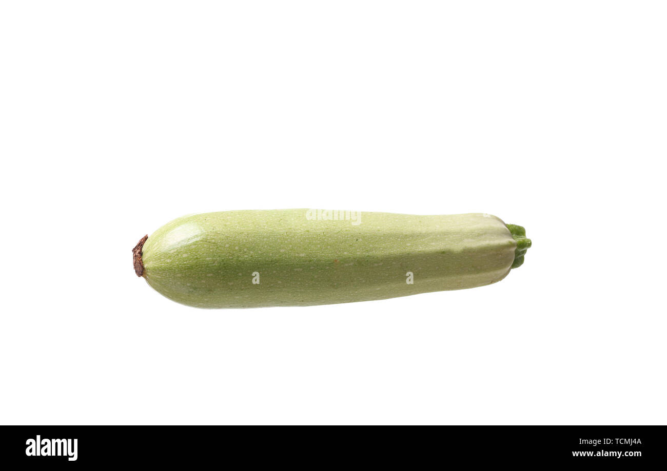 Fresh vegetable marrow. Isolated on white Stock Photo - Alamy
