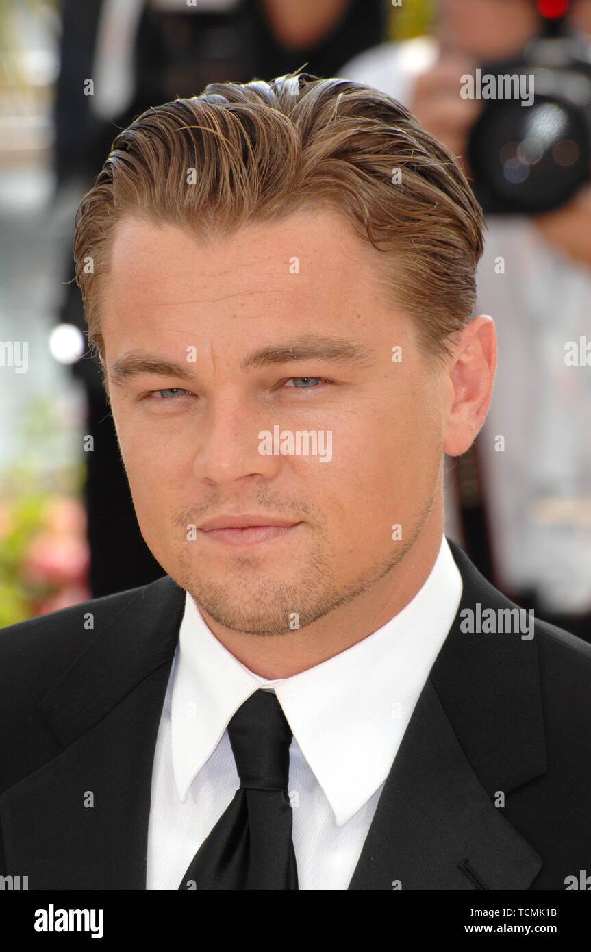 CANNES, FRANCE. May 19, 2007: Leonardo DiCaprio at photocall for his ...