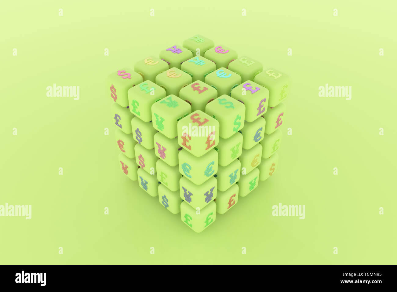 Business, cube or block finance currency sign, for design texture or ...