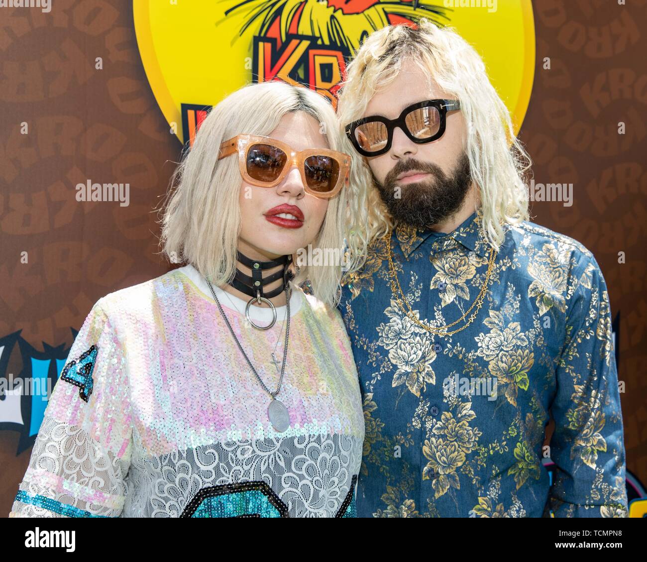 June 8, 2019 - Dana Point, California, U.S - SHPRESA LLESHAJ and COLE ...