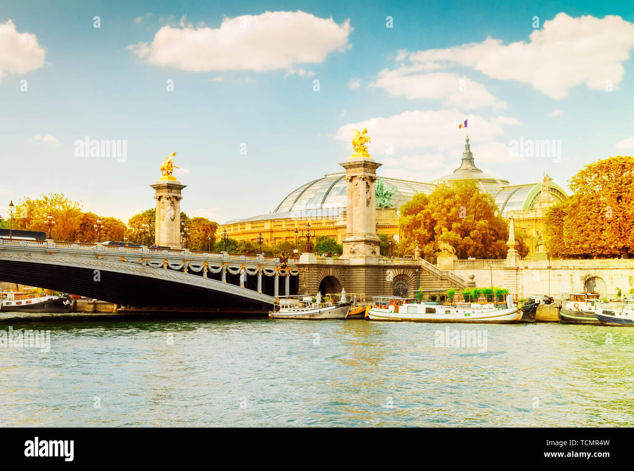 Bridge of Alexandre III in Paris, France Stock Photo - Alamy