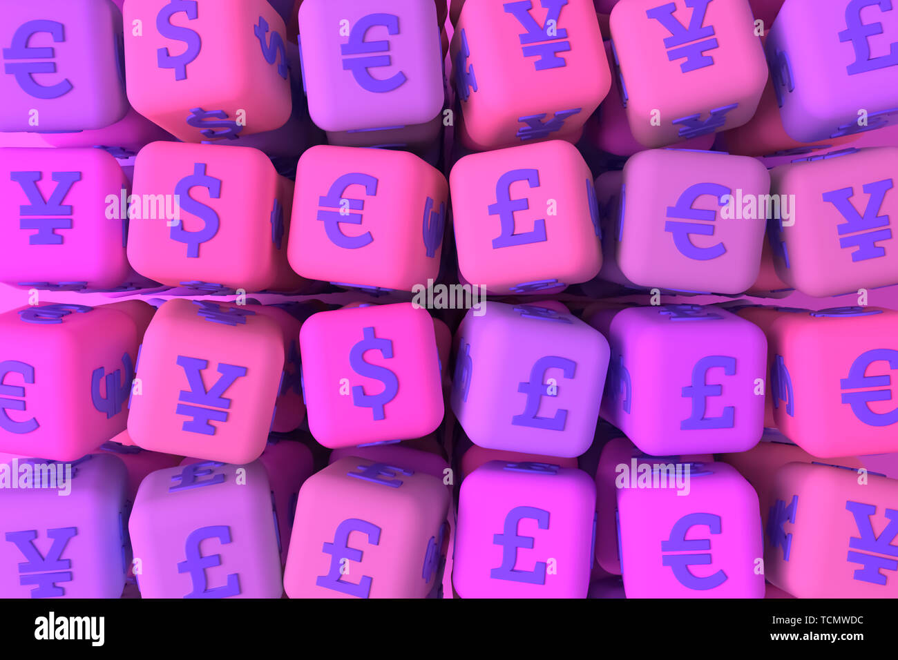 Background abstract, cube or block finance currency sign business, for ...