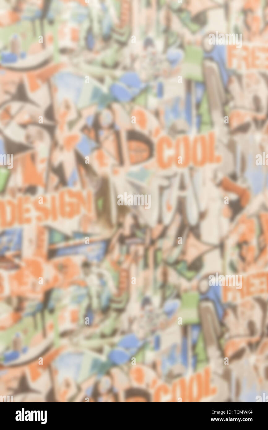 background wallpaper for the newspaper with colorful banners and ...