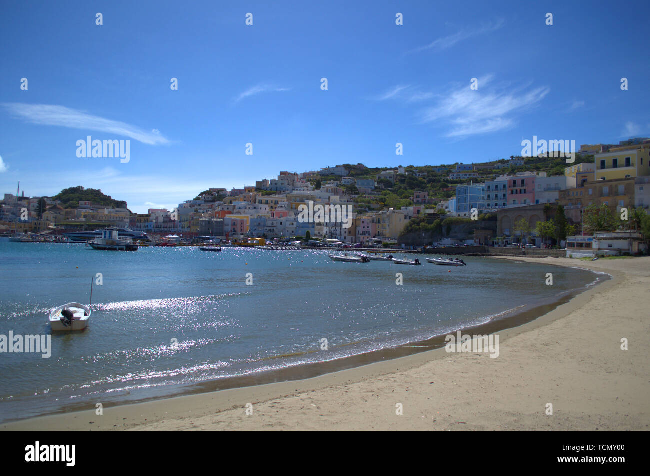 Ponza italy beach hi-res stock photography and images - Alamy
