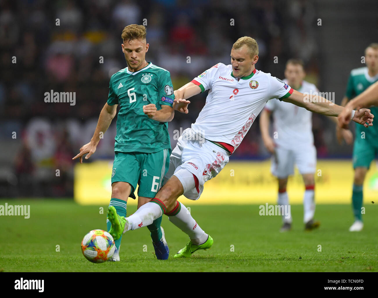 Borissow, Belarus. 08th June, 2019. Football: European Championship ...