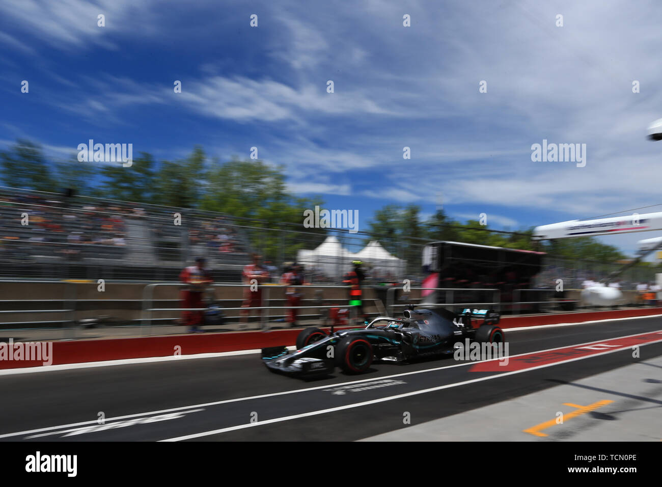 8th June 2019, Circuit Gilles Villeneuve, Montreal, Quebec, Canada ...