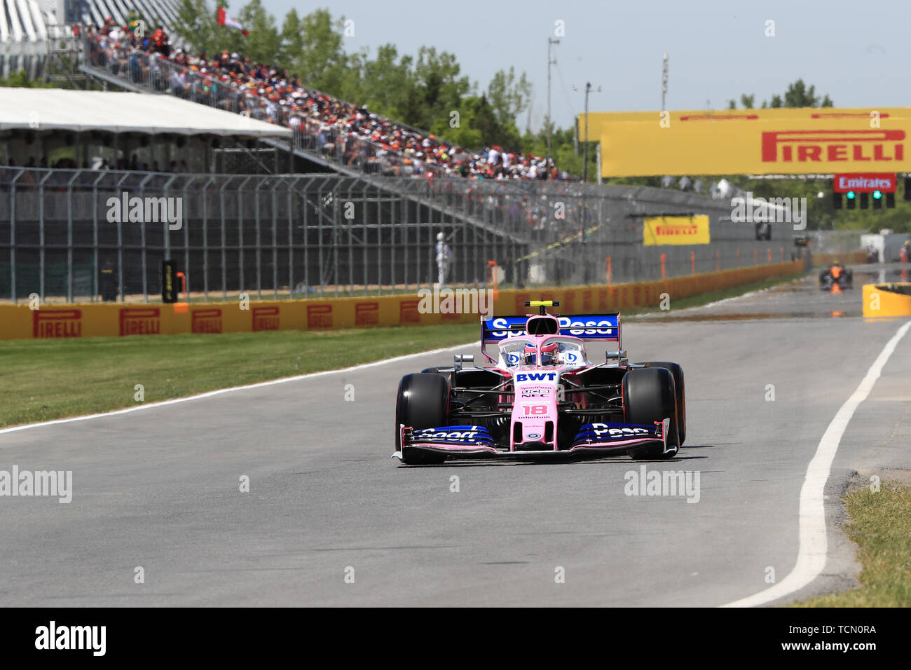 8th June 2019, Circuit Gilles Villeneuve, Montreal, Quebec, Canada ...