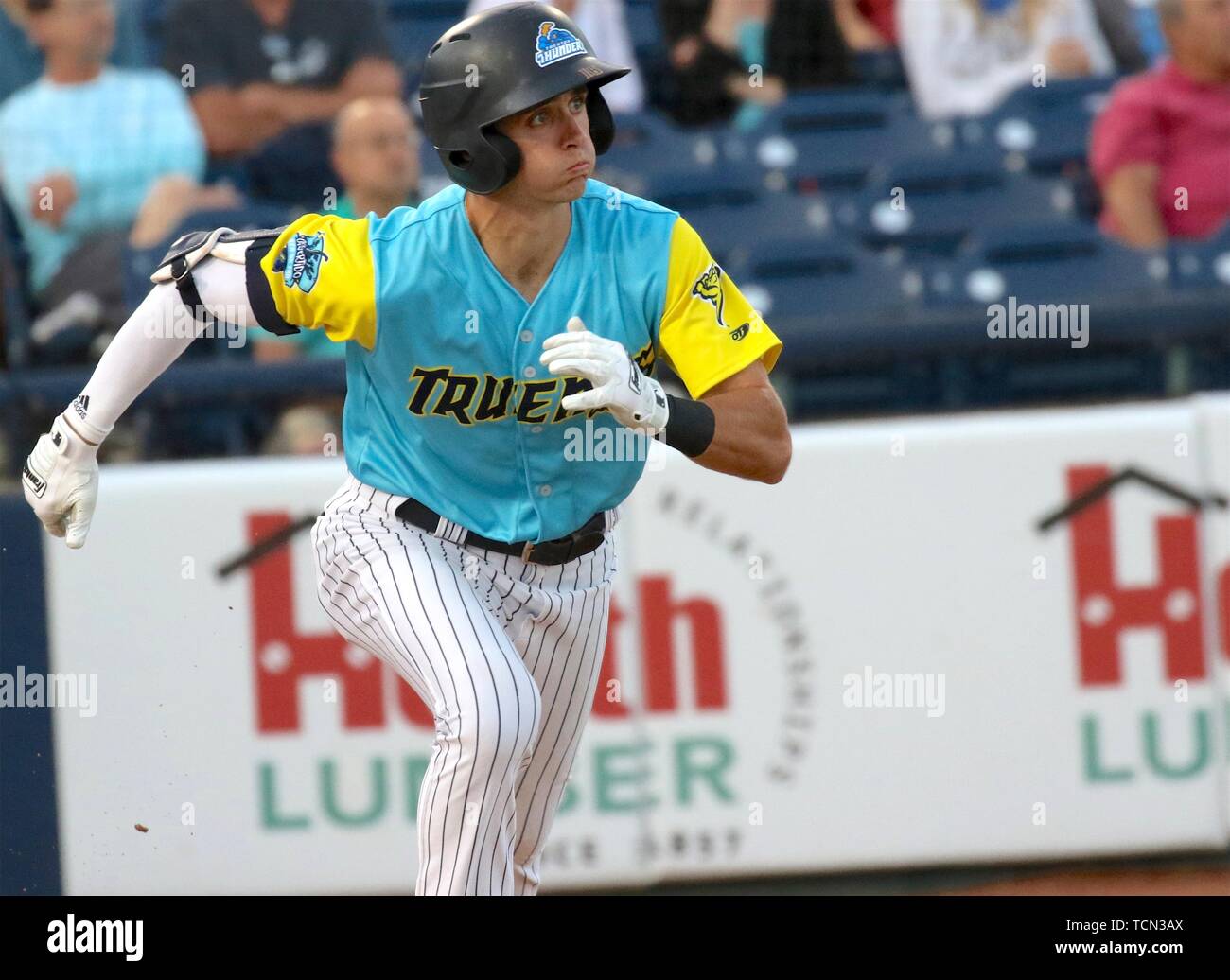 Trenton, New Jersey, USA. 8th June, 2019. BEN RUTA of the Trenton ...