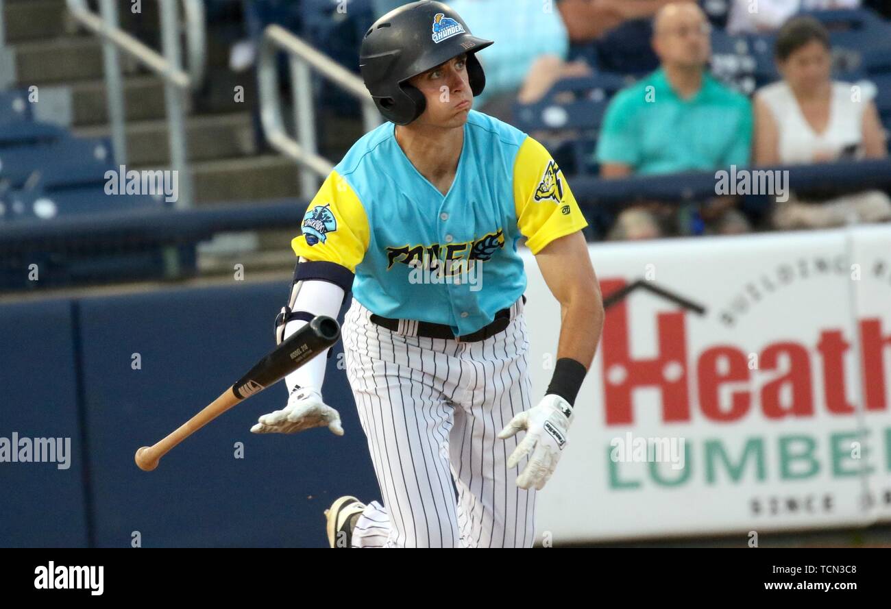 Trenton, New Jersey, USA. 8th June, 2019. BEN RUTA of the Trenton ...