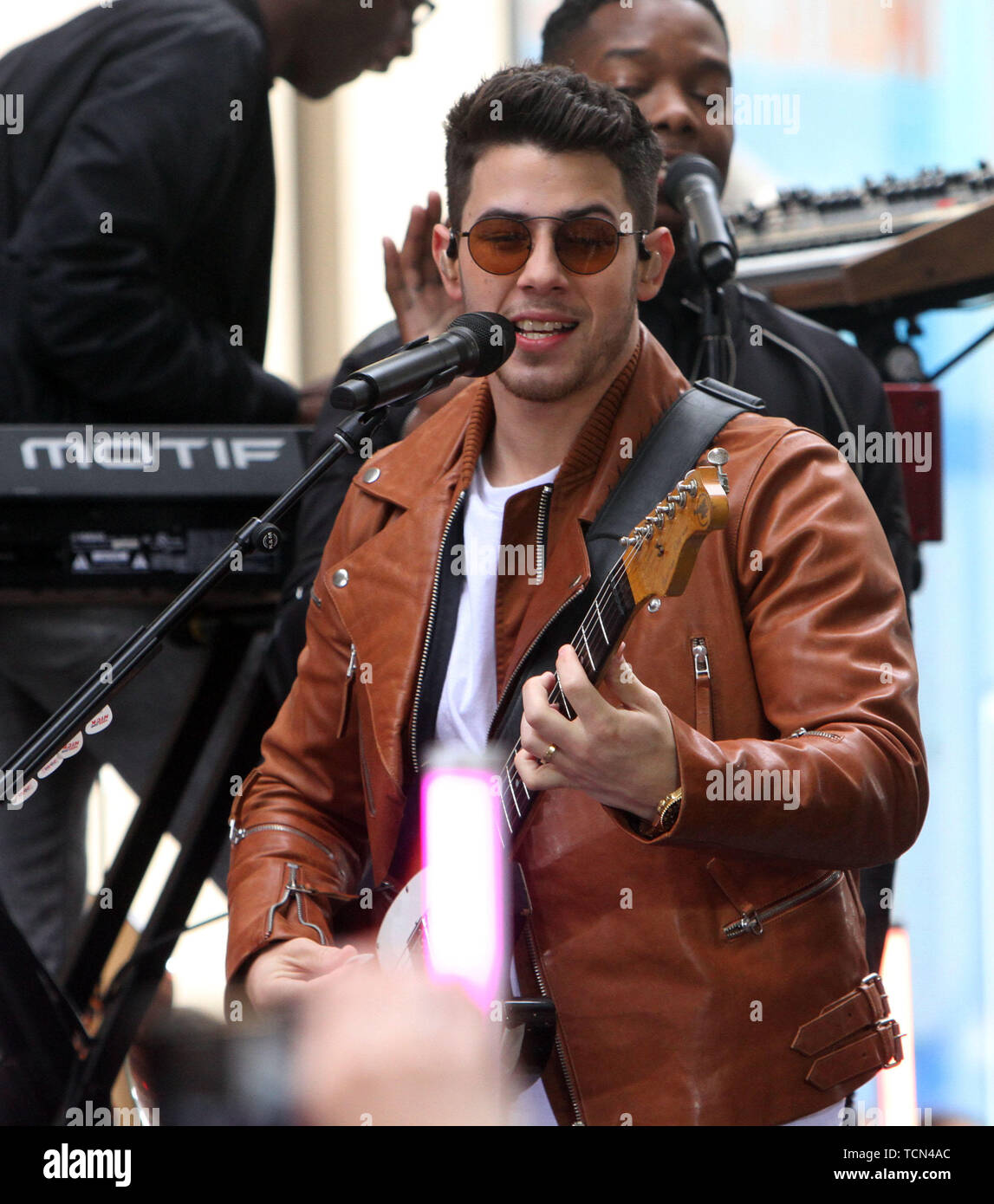 June 07, 2019 Nick Jonas of Jonas Brothers at Today Show Concert Series ...