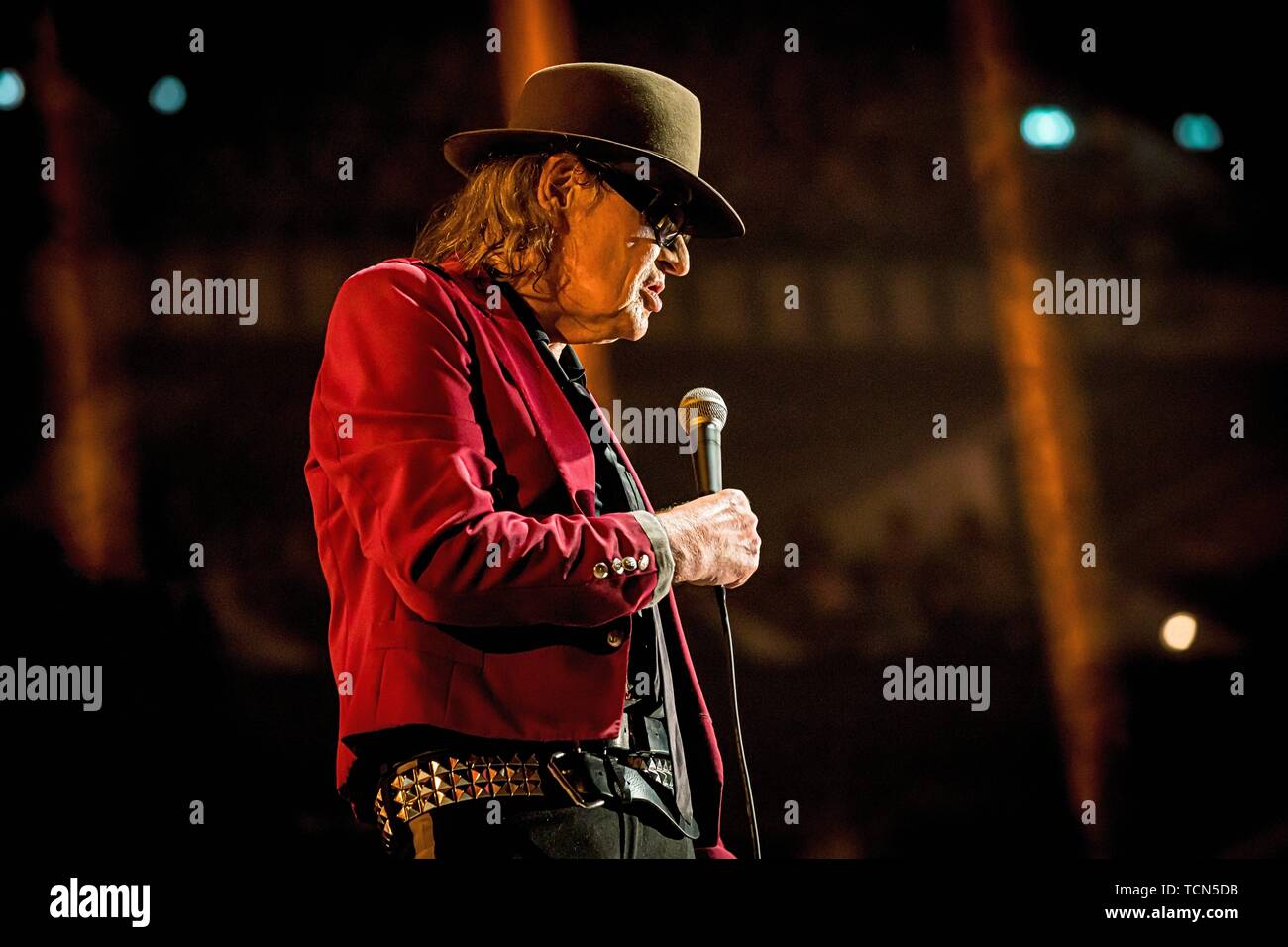 07.06.2019, Udo Lindenberg, the German cult singer, musician, composer ...