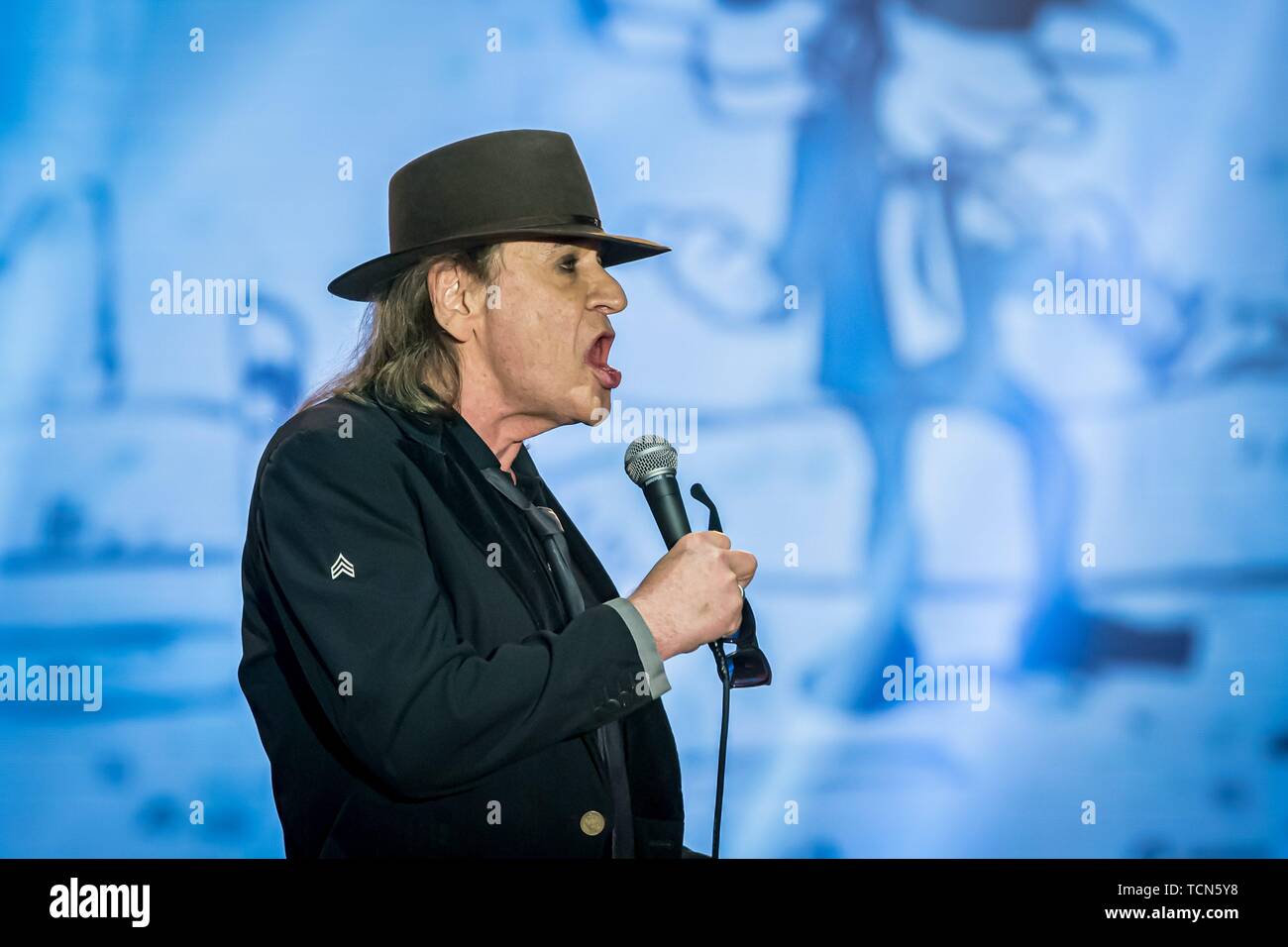 07.06.2019, Udo Lindenberg, the German cult singer, musician, composer ...