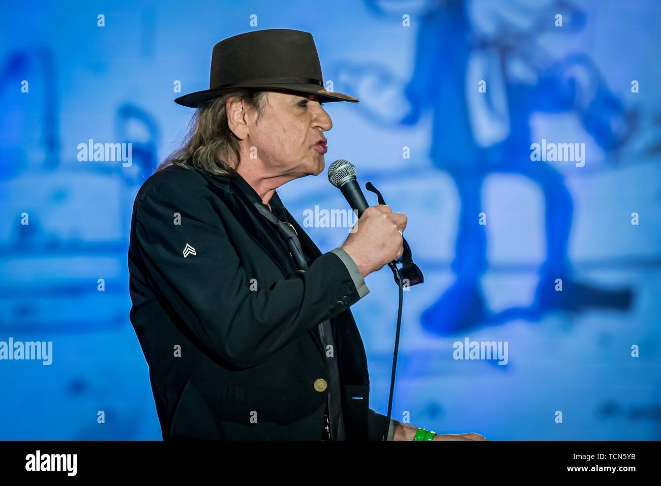 07.06.2019, Udo Lindenberg, the German cult singer, musician, composer ...
