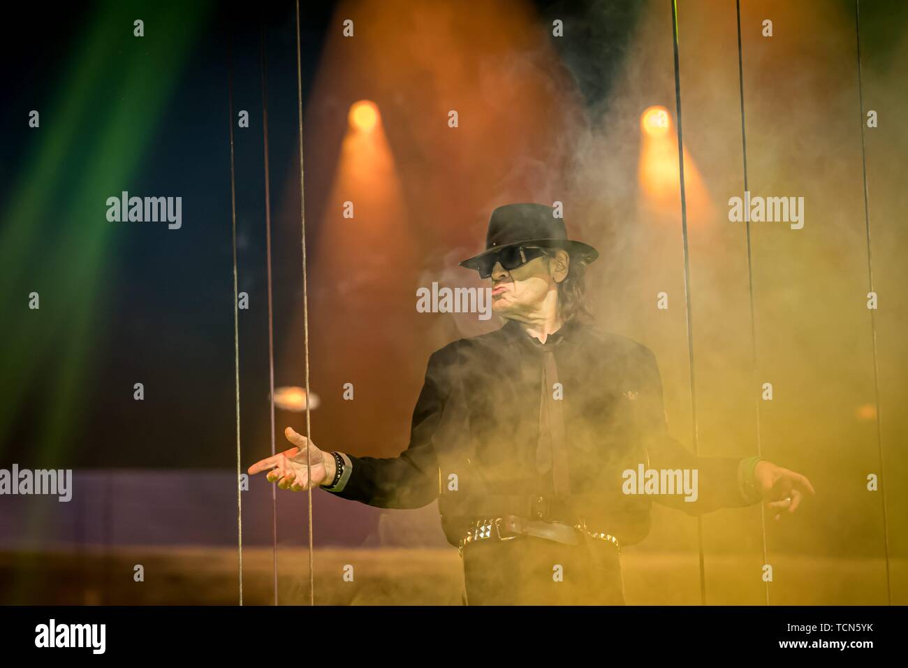 07.06.2019, Udo Lindenberg, the German cult singer, musician, composer ...