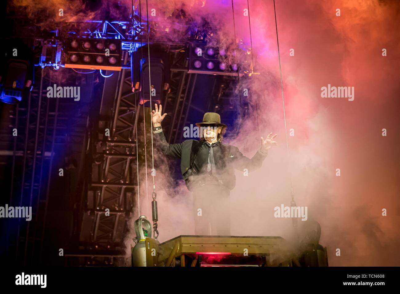 07.06.2019, Udo Lindenberg, the German cult singer, musician, composer ...