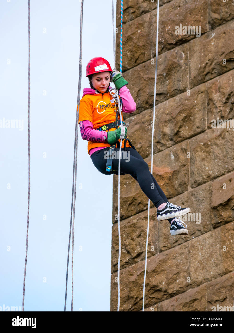 Charity abseil hi-res stock photography and images - Alamy