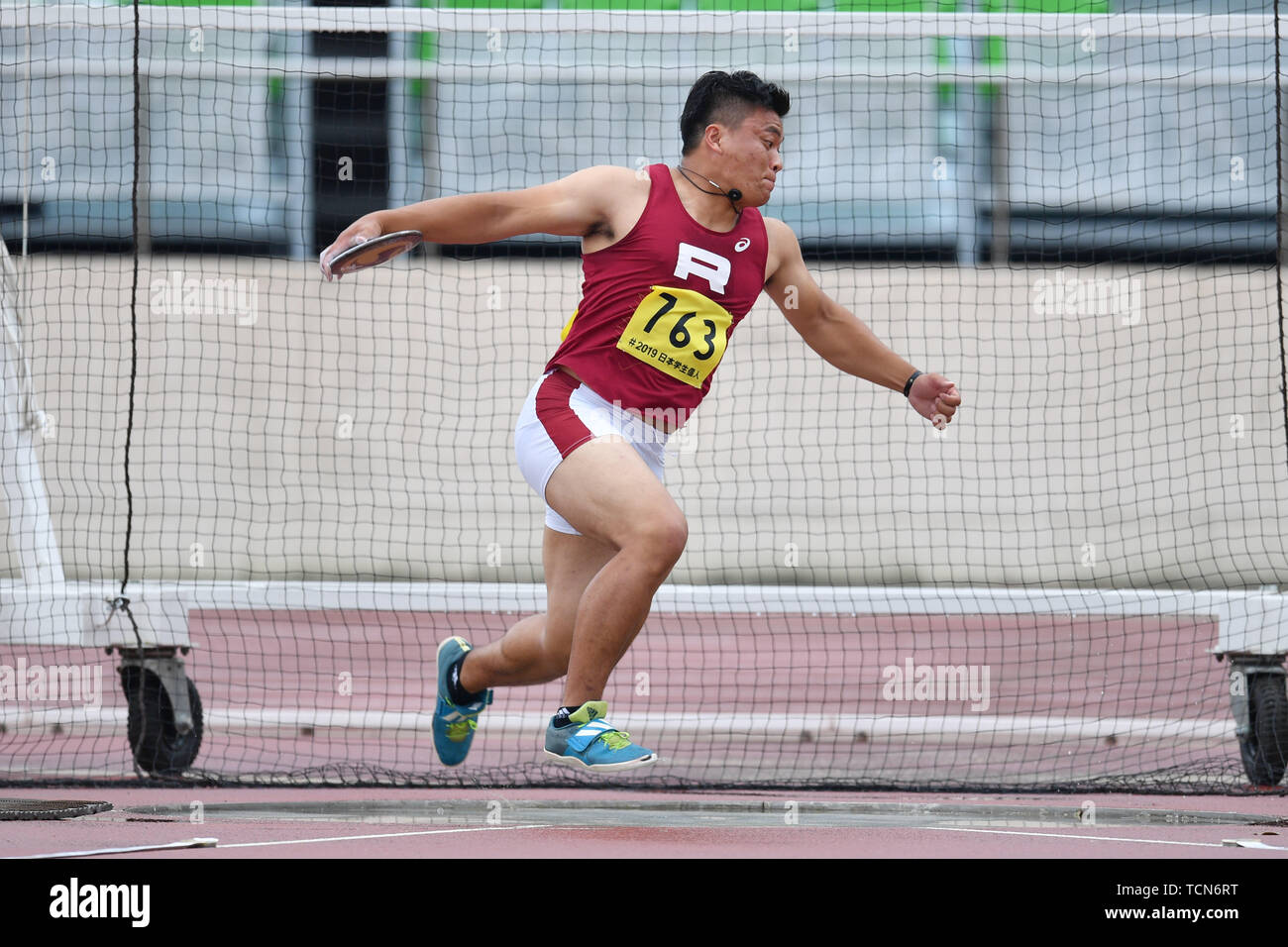 Shonan BMW Stadium Hiratsuka, Kanagawa, Japan. 9th June, 2019. Shonan ...