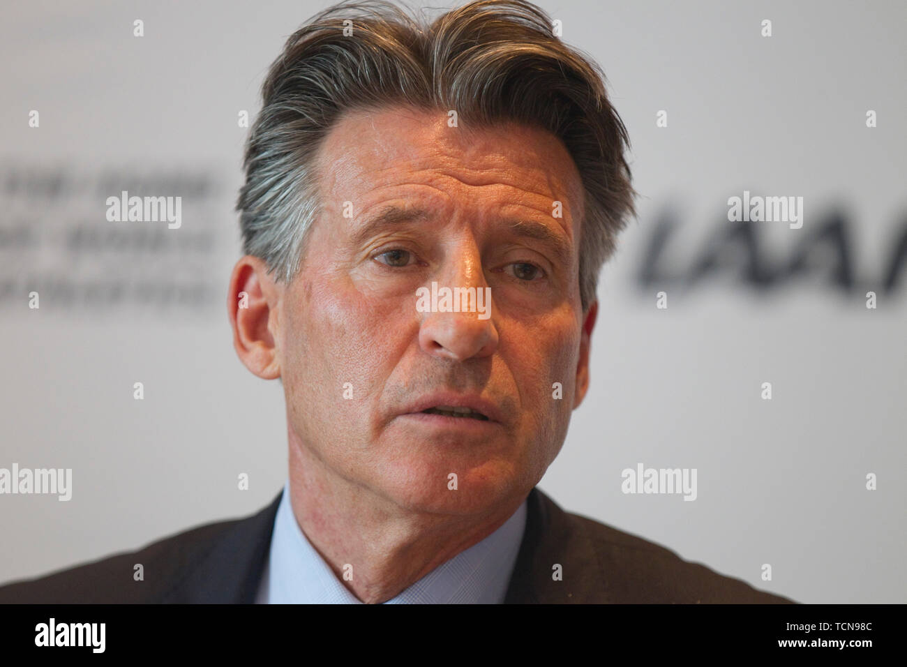 President of the international association of athletics federations hi ...
