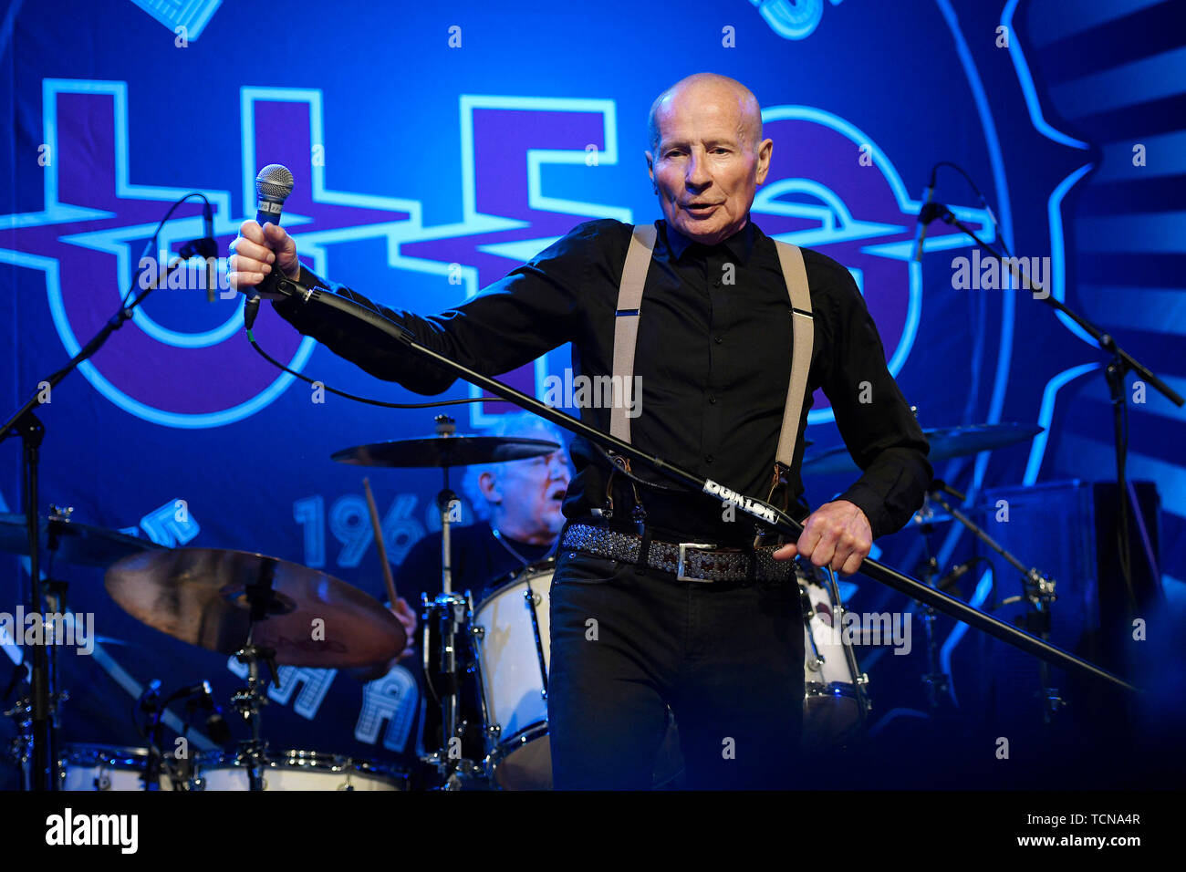 Hanover, Deutschland. 07th June, 2019. Phil Mogg from UFO live at a ...