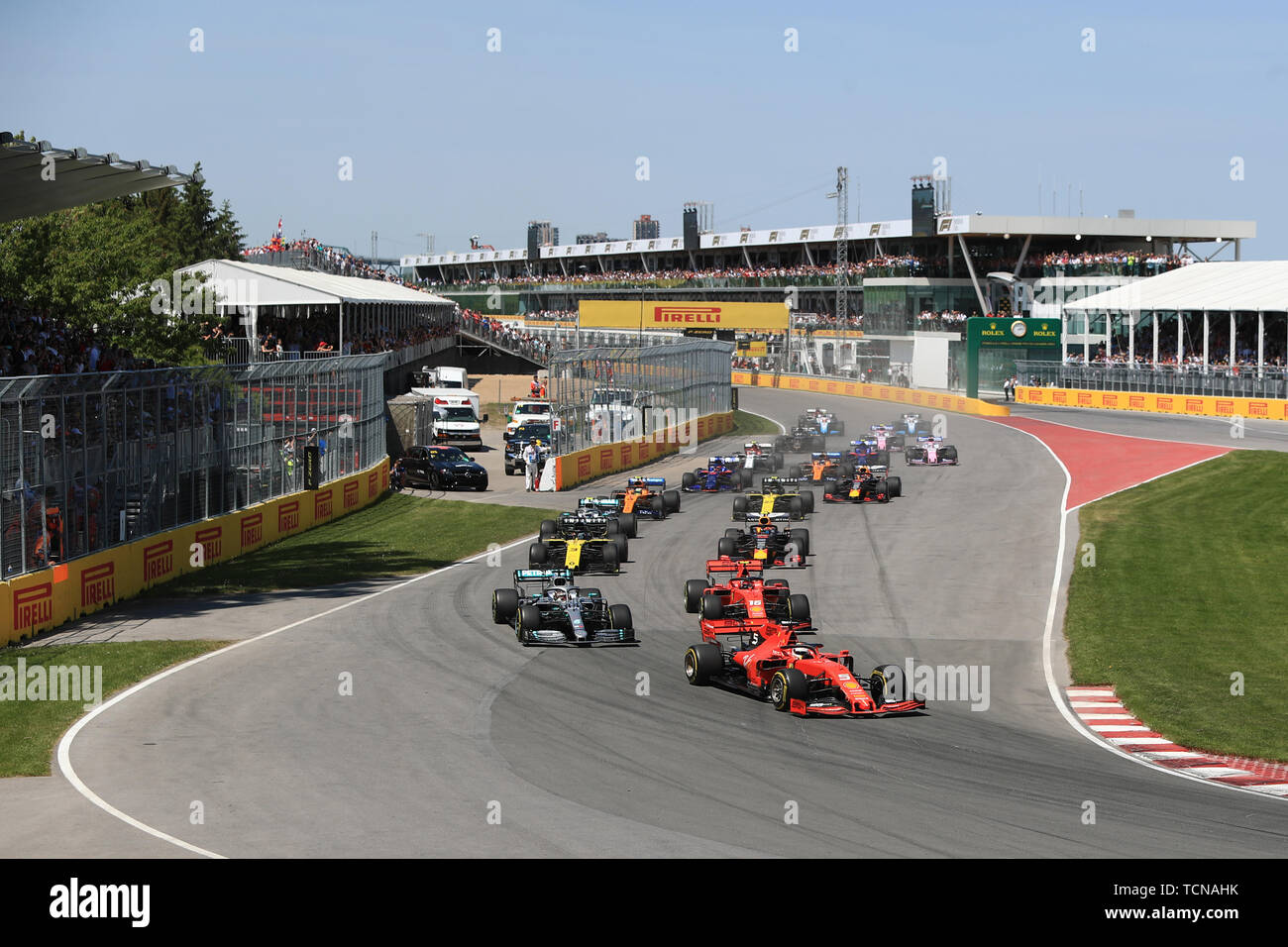 9th June 2019, Circuit Gilles Villeneuve, Montreal, Quebec, Canada ...