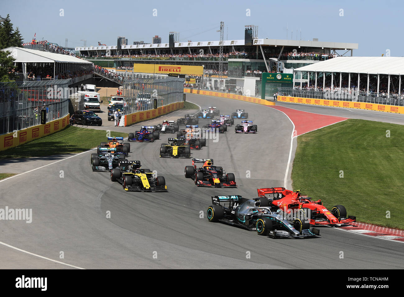 9th June 2019, Circuit Gilles Villeneuve, Montreal, Quebec, Canada ...