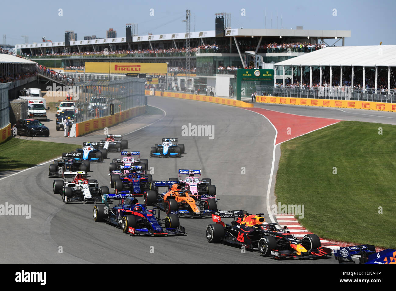 9th June 2019, Circuit Gilles Villeneuve, Montreal, Quebec, Canada ...