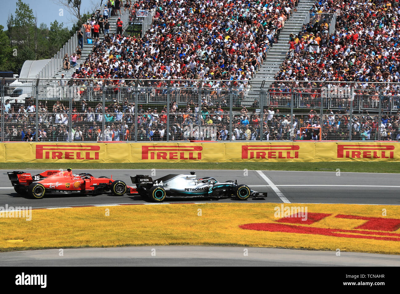 9th June 2019, Circuit Gilles Villeneuve, Montreal, Quebec, Canada ...