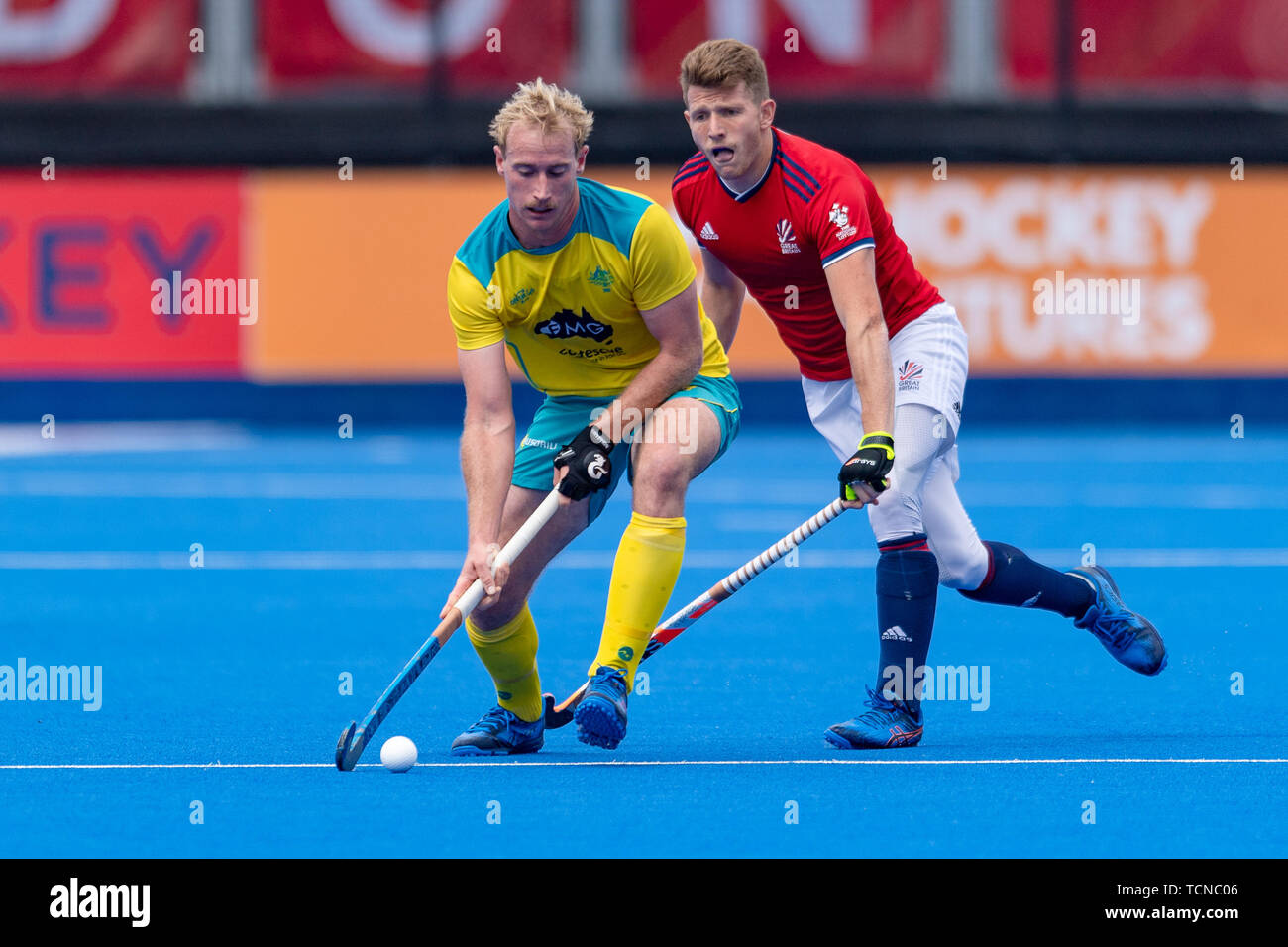 The great britain shooting team from left to right hi-res stock ...