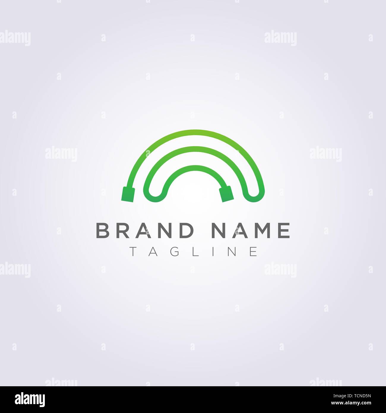 Design a wired logo with rainbow colors for your business or brand ...
