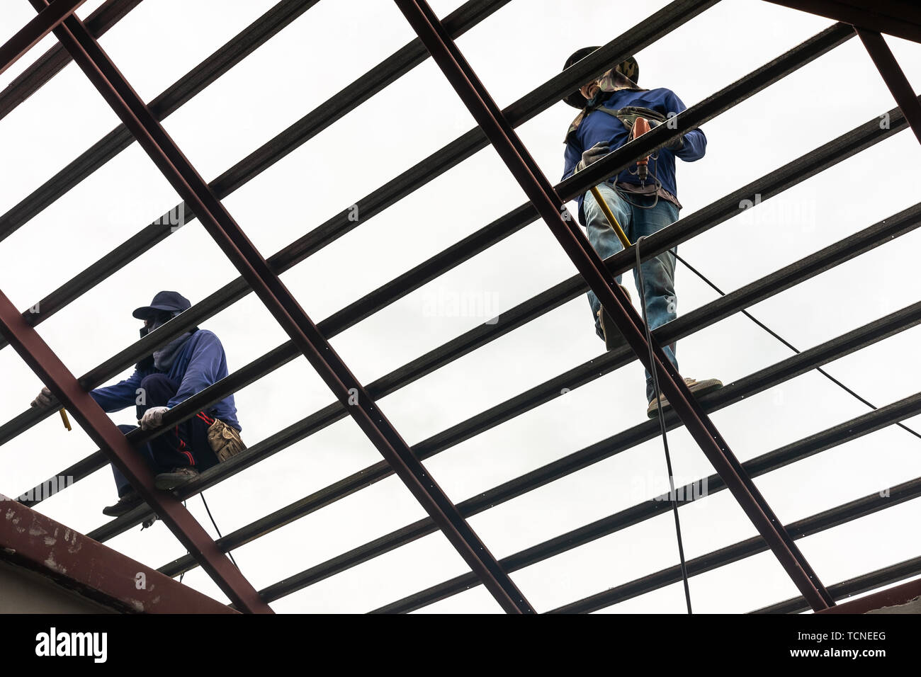 Industrial roof hi-res stock photography and images - Alamy