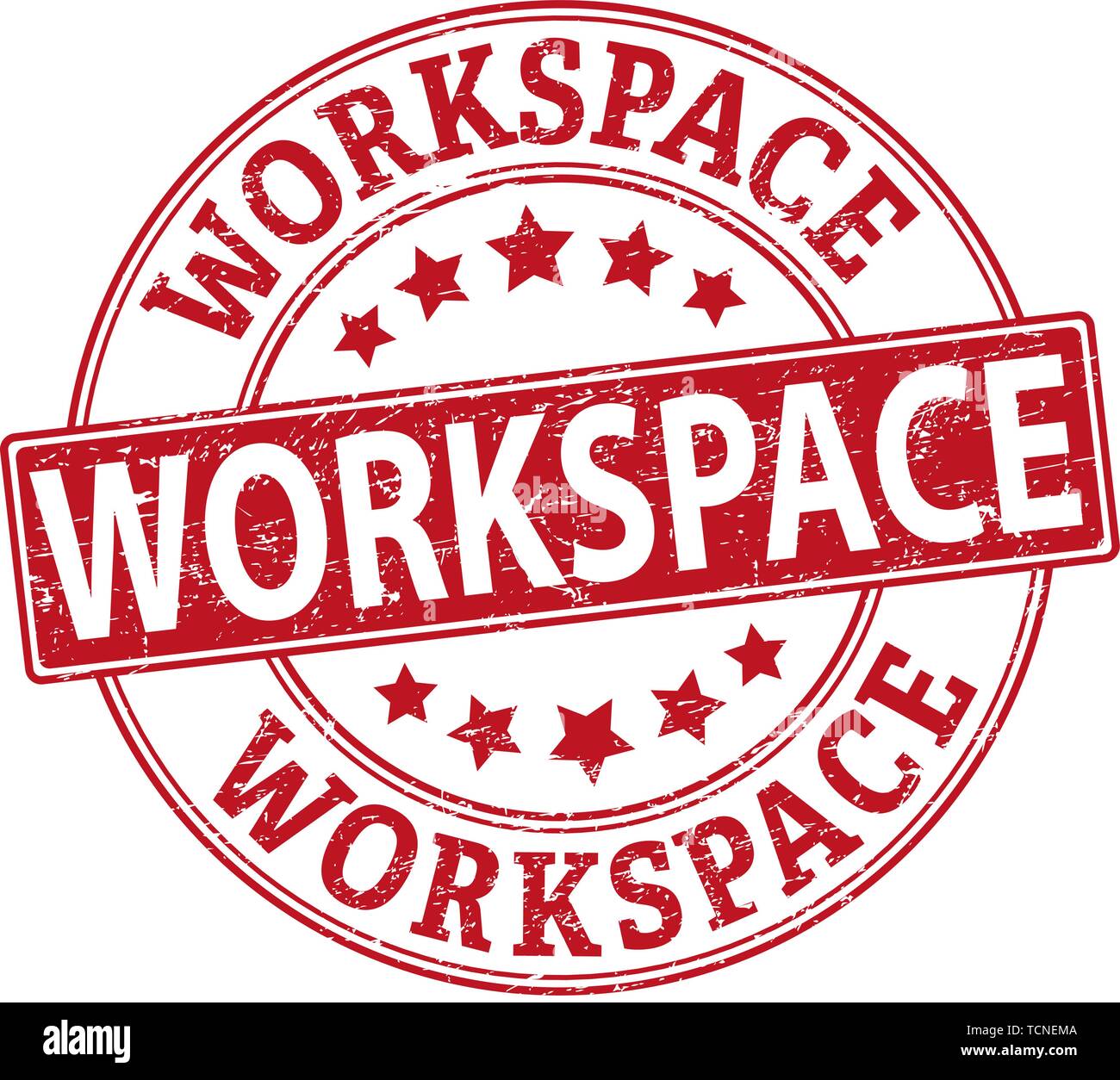 RED WORKSPACE web stamp icon logo isolated Stock Vector Image & Art - Alamy