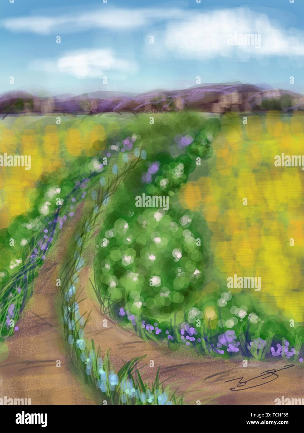 Draw it. Illustration Stock Photo - Alamy