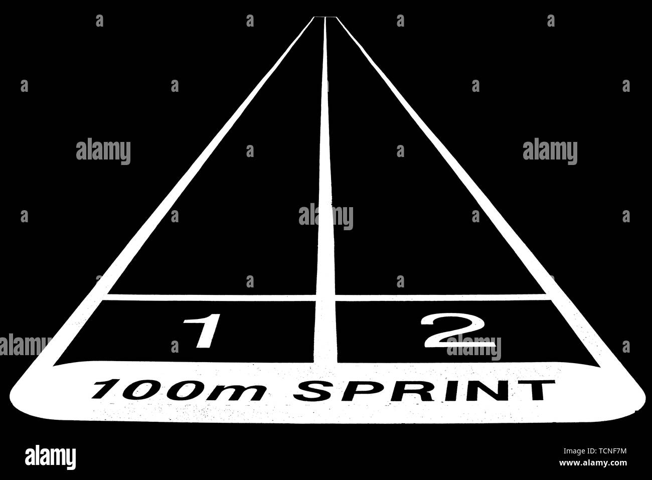 Race Track Black and White Stock Photos & Images - Alamy