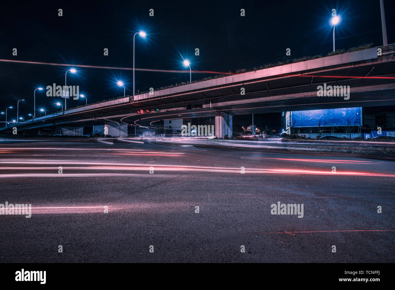 Expressways light hi-res stock photography and images - Alamy