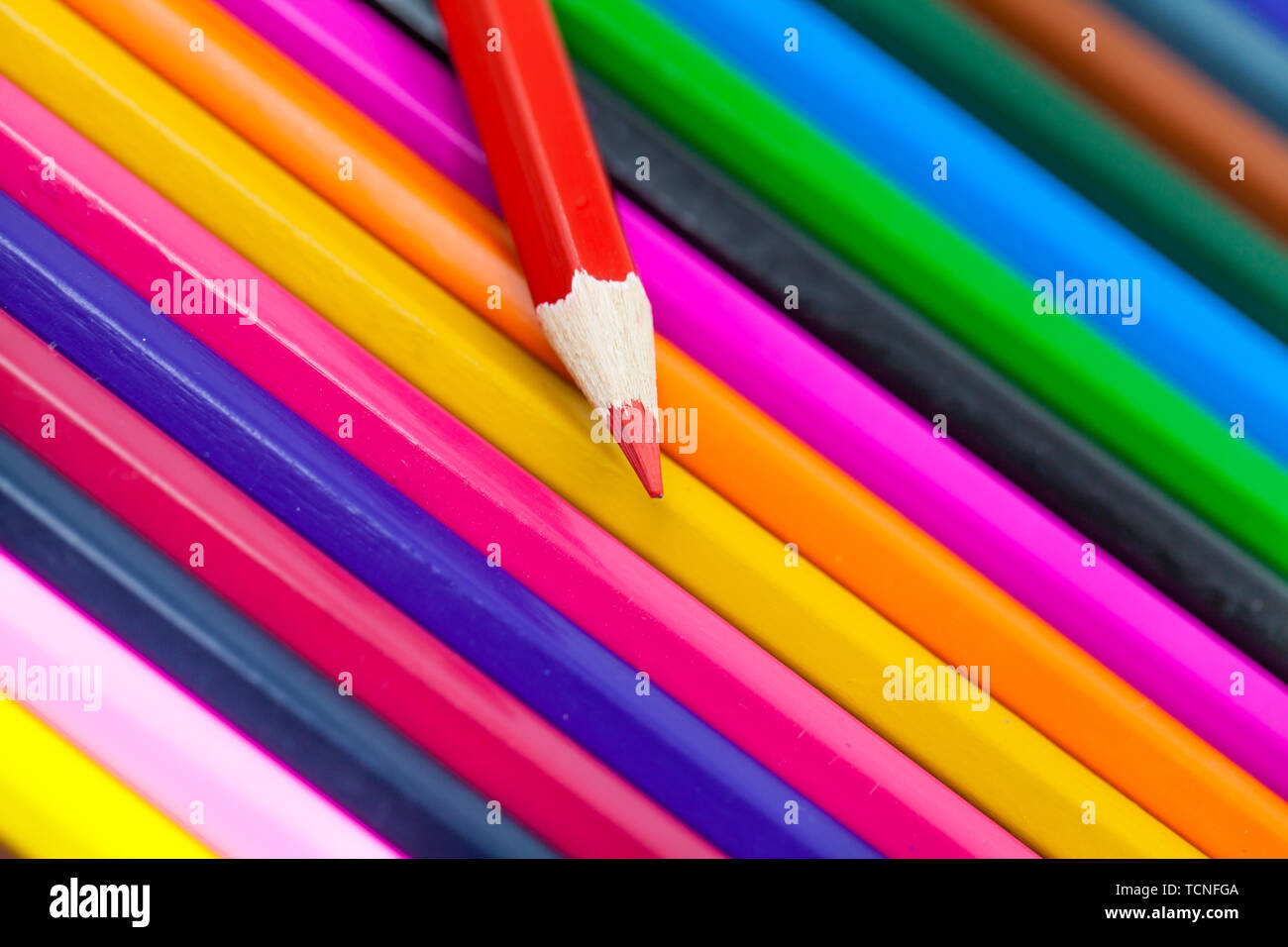 Types of pencils hi-res stock photography and images - Alamy
