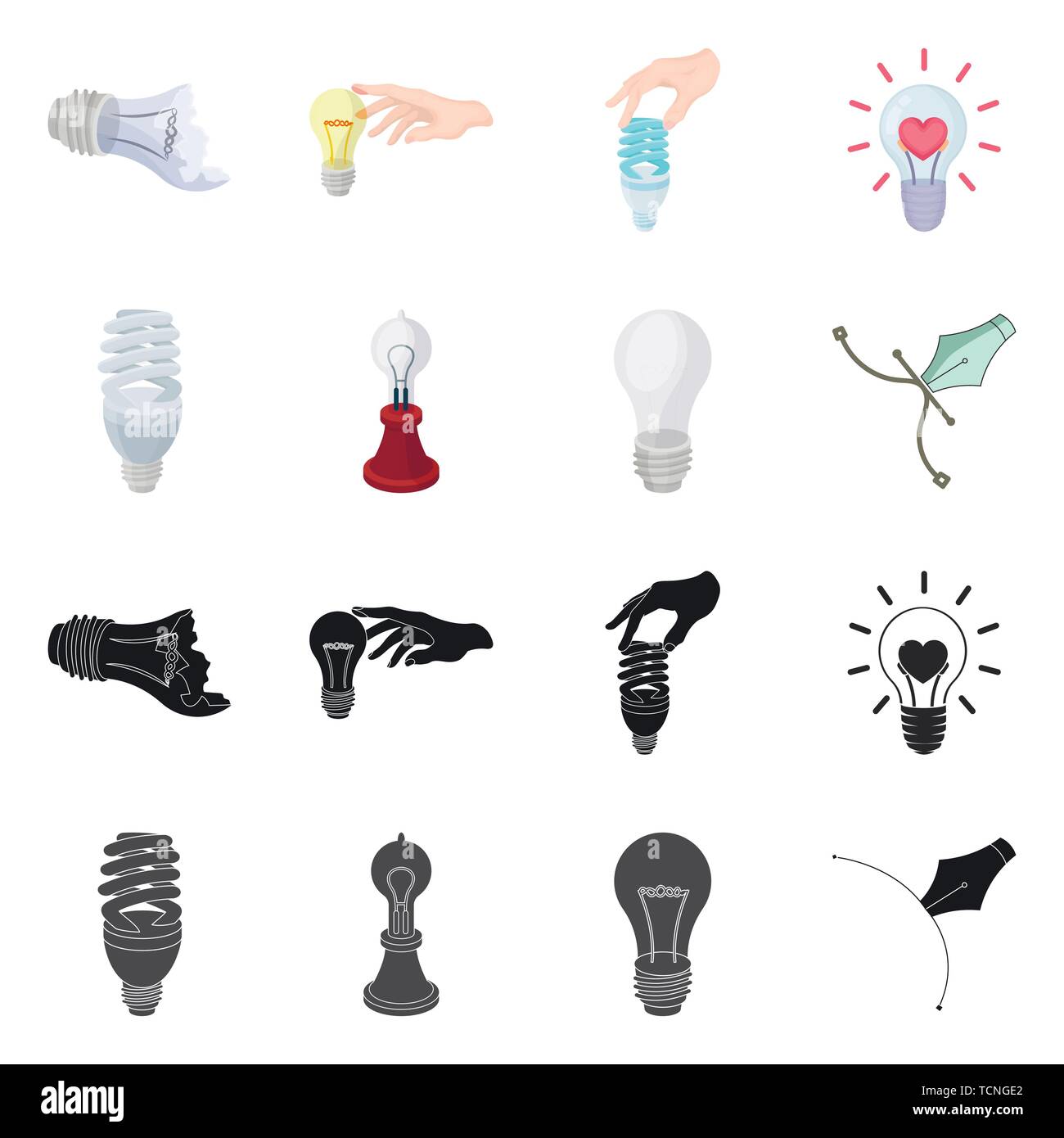 lamp,flat,emoji,electricity,energy,cute,innovation,shine,waste,bright ...