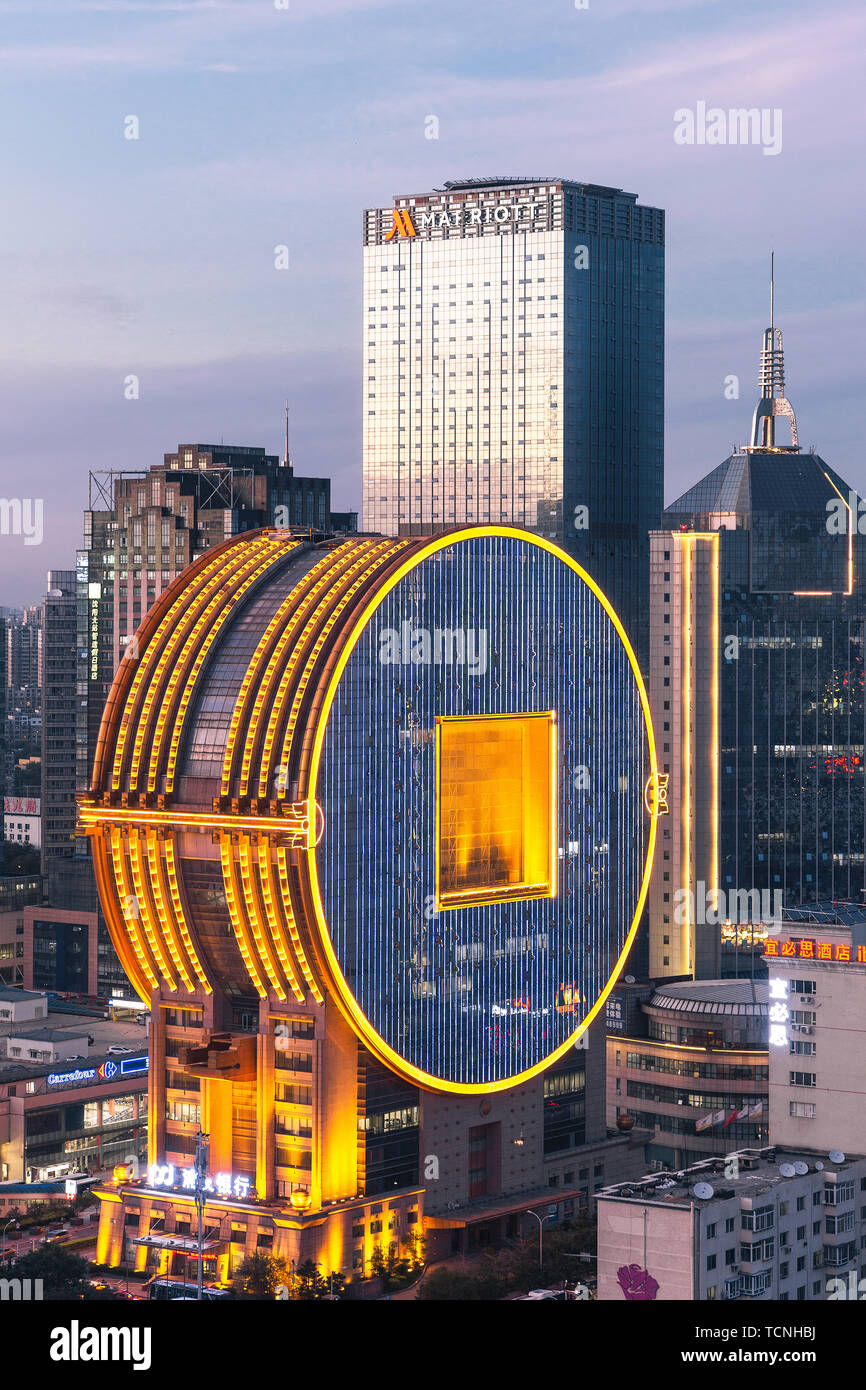 shenyang square building Stock Photo - Alamy