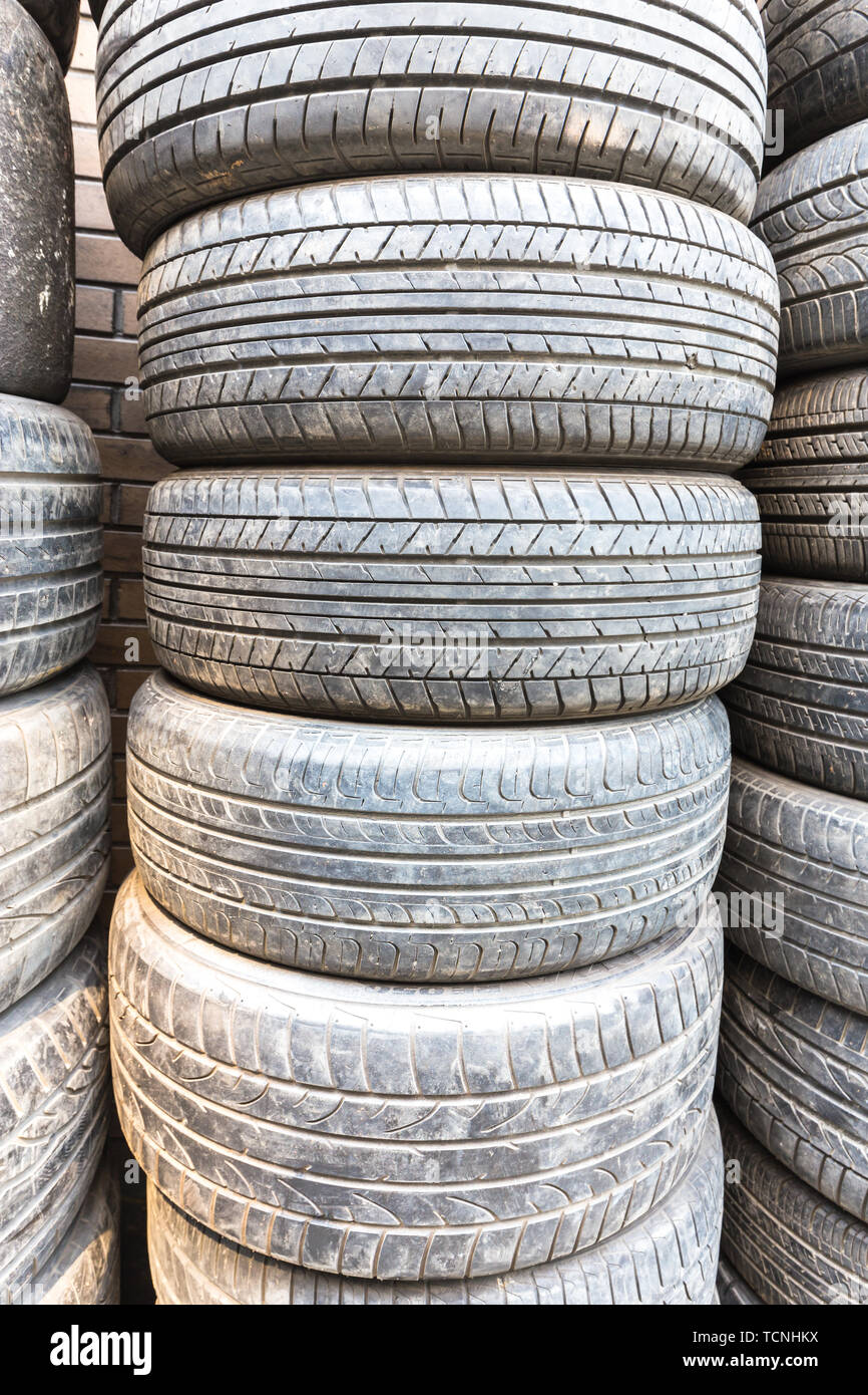 Tyre stack hi-res stock photography and images - Alamy