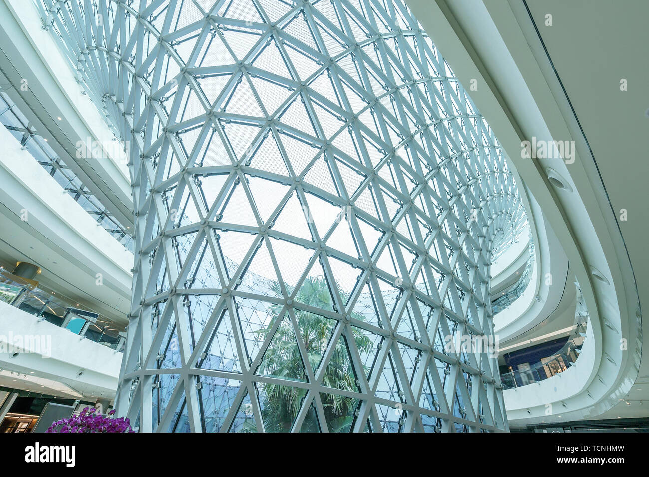 Architecture no one in design the future of glass steel hi-res stock ...