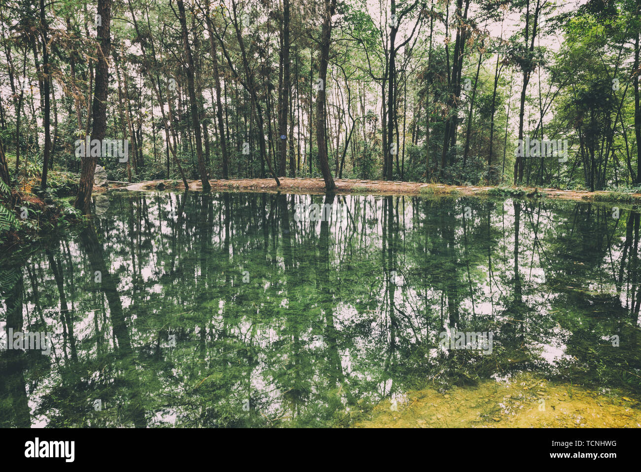 Scenery of Jiufeng Yaochi, Jiufengshan, Chongqing Stock Photo - Alamy