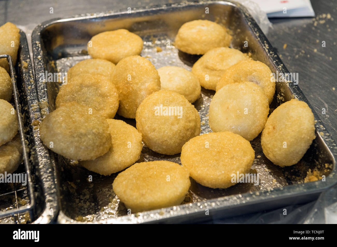 Ear to ear fried cake hi-res stock photography and images - Alamy