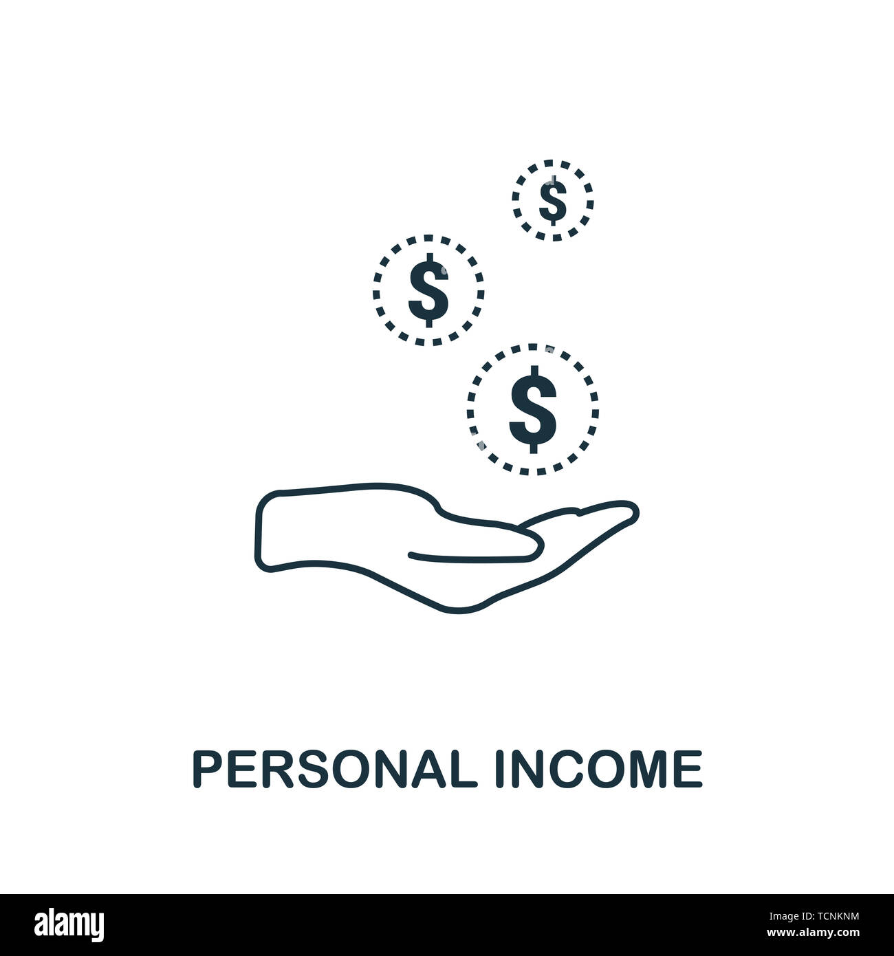 Business apps icons line Cut Out Stock Images & Pictures - Alamy