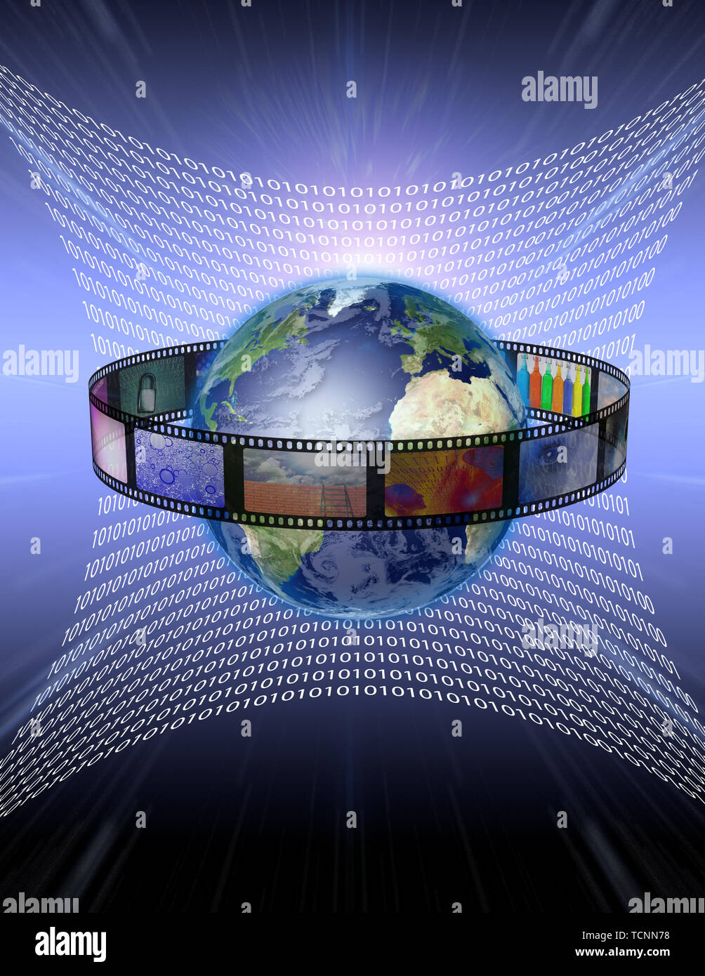 Digital movie distribution hi-res stock photography and images - Alamy