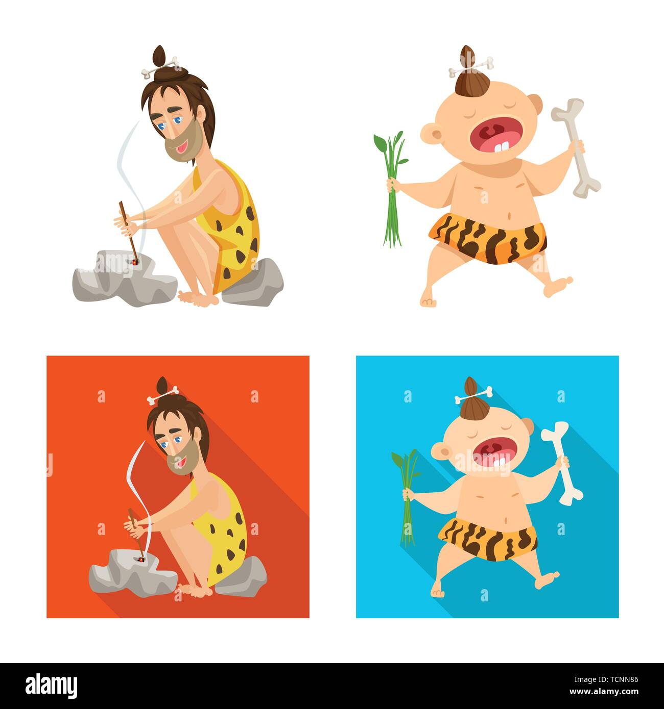 man,kid,caveman,prehistoric,fire,stone,sweet,savage,bone,production ...