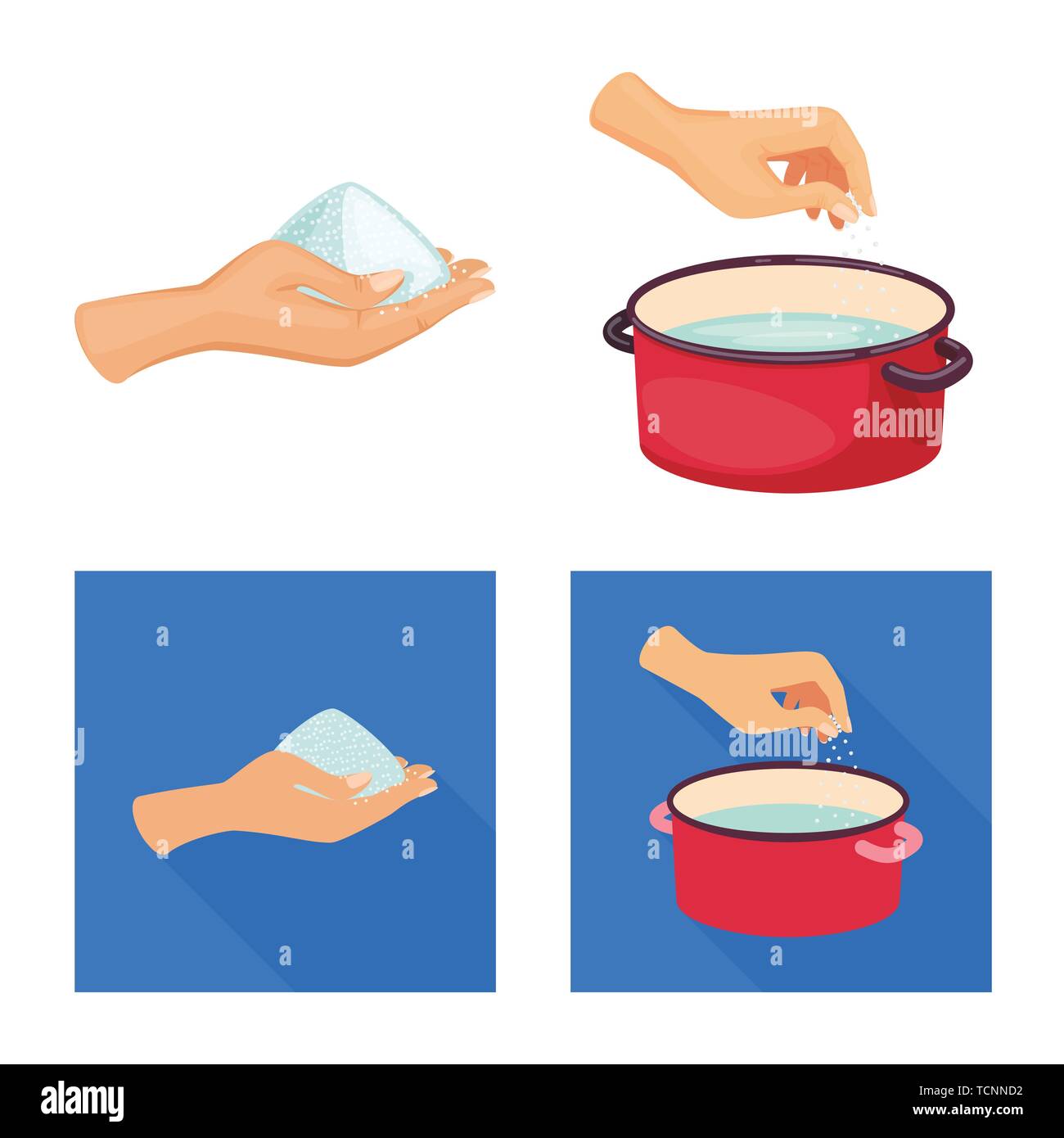 Baking powder container Stock Vector Images - Alamy