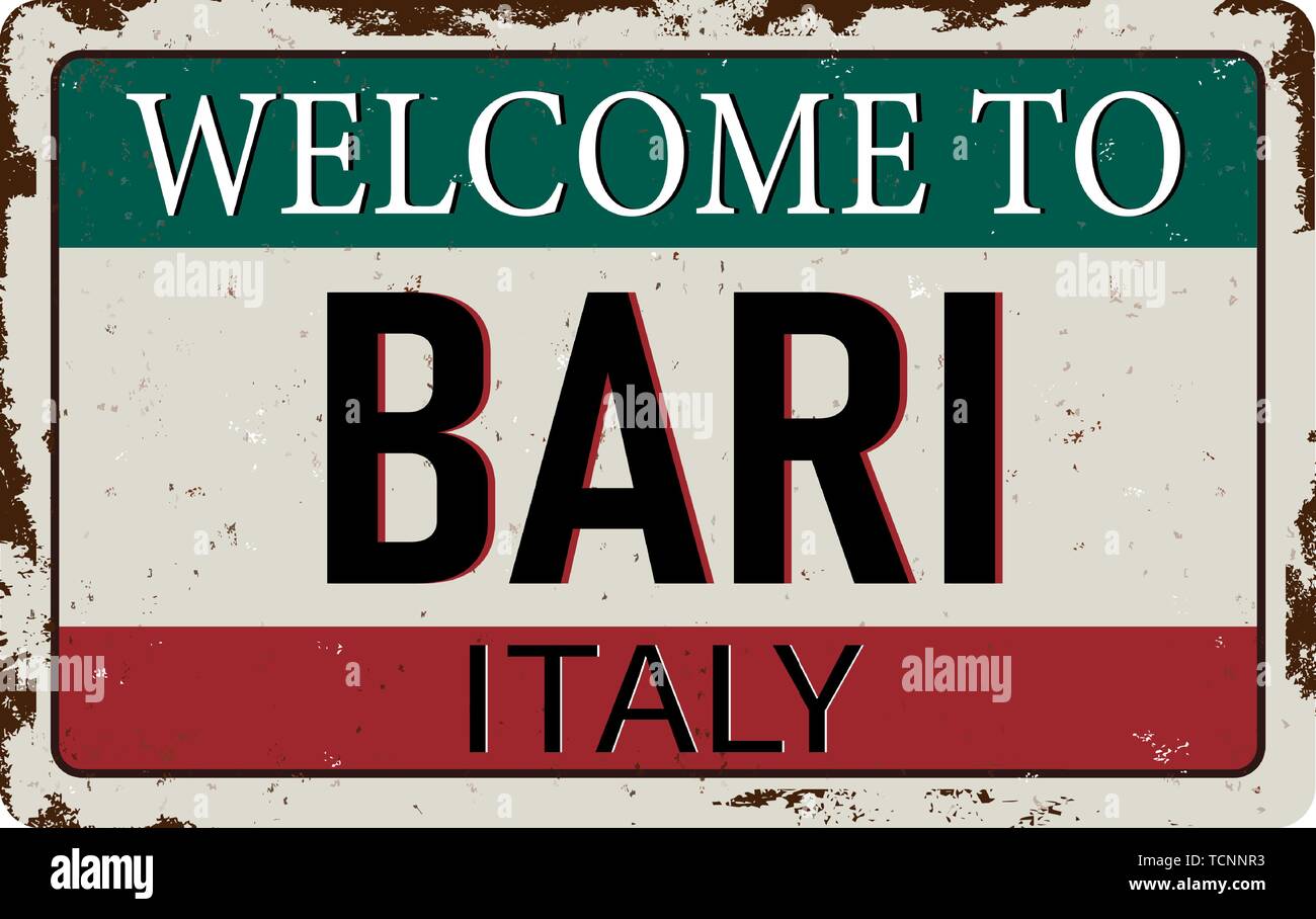 Bari italy vintage Stock Vector Images - Alamy