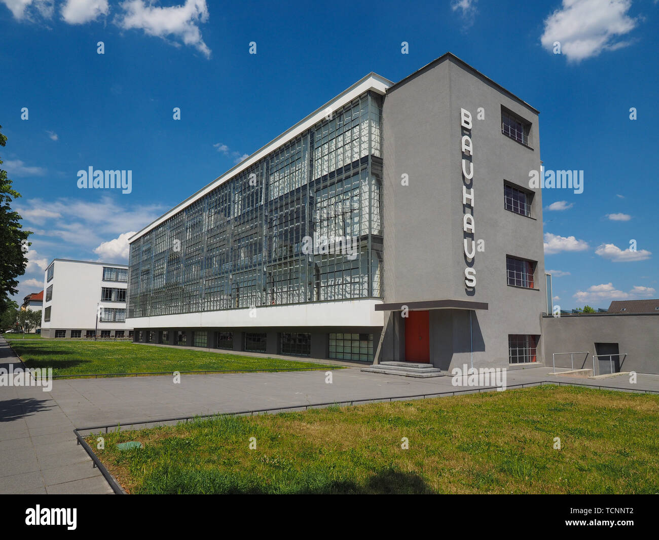 DESSAU, GERMANY - CIRCA JUNE 2019: The Bauhaus art school iconic ...